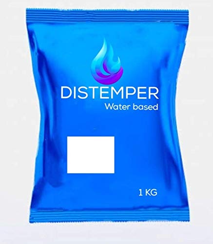 TIELO Distemper Multi Surface Paint for Interior and Exterior, 1 Kg ...