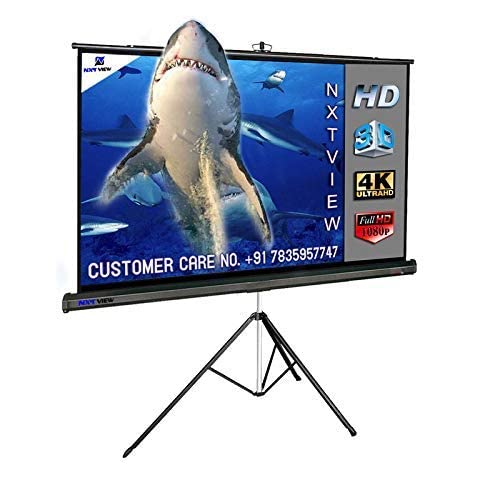 NXT VIEW PROJECTION SCREEN Tripod/Portable Projector Screen in 16:09 ...