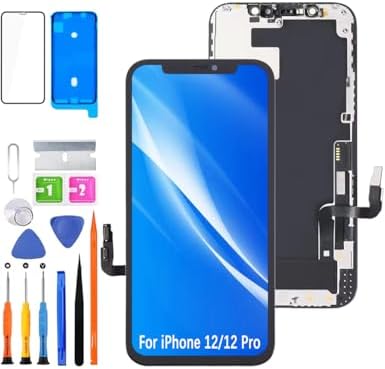 Amazon.com: Screen Replacement for iPhone 12/12 Pro LCD Display FHD ...