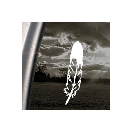Amazon.com: Western Indian FEATHER Decal Truck Window Sticker : Sports ...