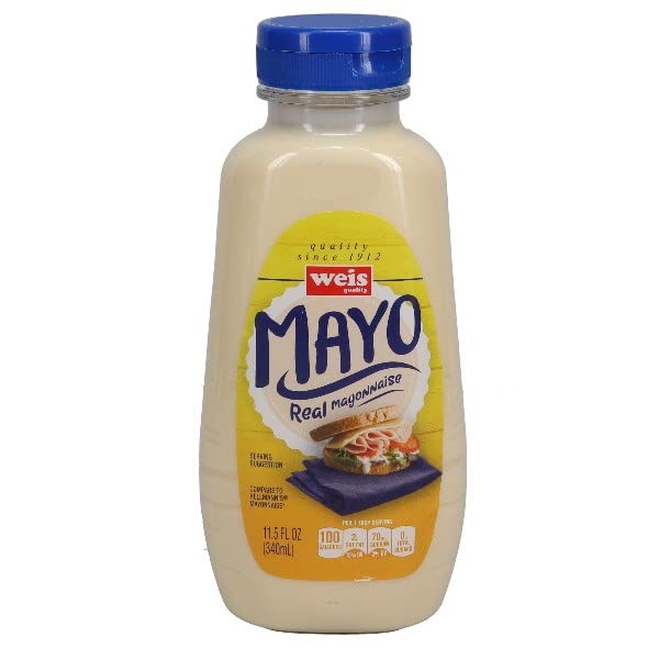 Amazon.com : Weis Quality, Mayonnaise Squeezable Mayo Real Mayonnaise ...