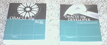 Oracle 10g Developer: PL/SQL Programming: Casteel, Joan: 9781423901365 ...