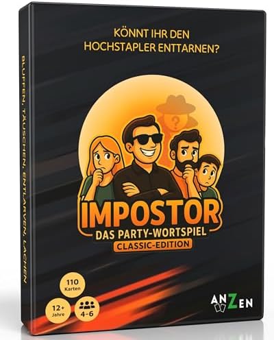 Amazon.com: IMPOSTOR - The Party Word Game - Classic Edition | Imposter ...