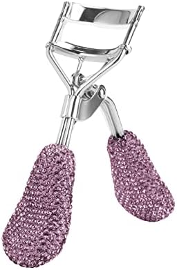 Amazon.com : Bling Rhinestone Eyelash Curlers Stainless Steel Natural ...