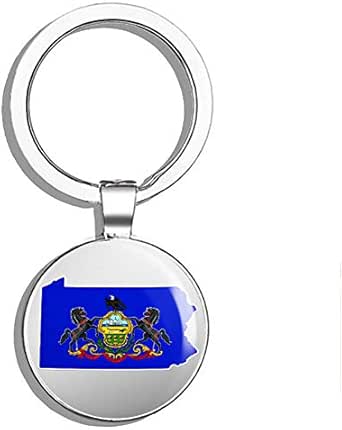 Amazon.com: PRS Vinyl Pennsylvania State Flag Outline Double Sided ...