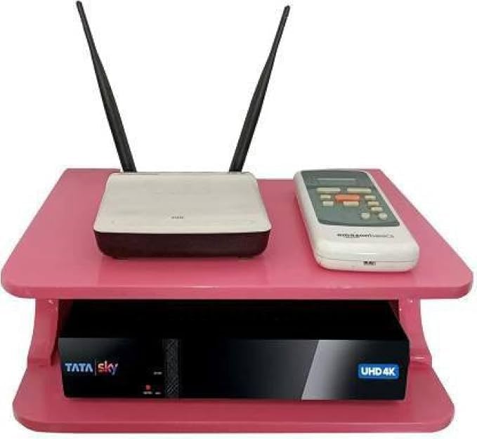 DivinMart Set Up Box Stand/Set Top Box Stand Wall Mount for Home Wall ...