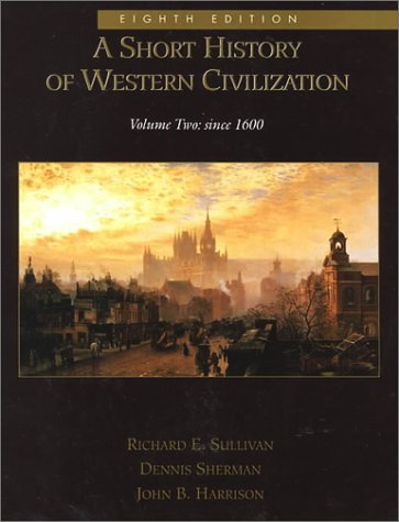 Amazon.com: A Short History of Western Civilization, Vol. II (Chapters ...