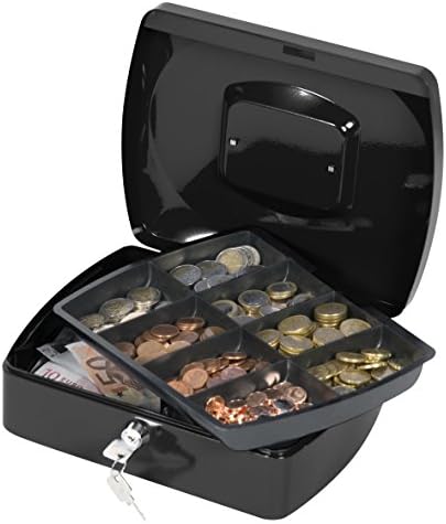 Sterling CB03CBK 10" Combination Lock Cash Box - Black : Amazon.co.uk ...