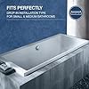 Kohler Evok Bath tub for bathroom | Drop-in Acrylic Bathtub with Lumbar ...