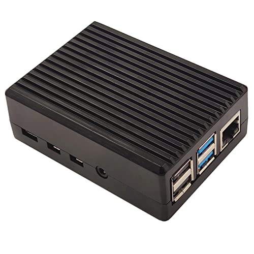 Snapklik.com : Raspberry Pi 4B Case, Aluminum Alloy Case For Raspberry ...