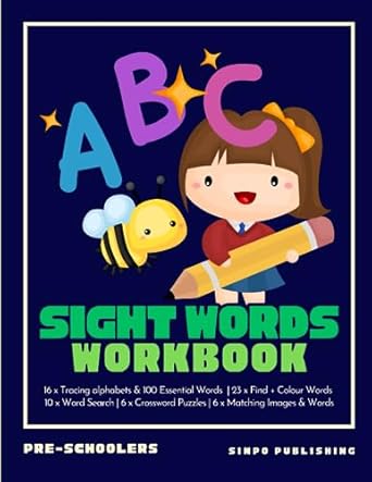 Sight Words Workbook: Essential Sight Words Activity Workbooks for Kids ...