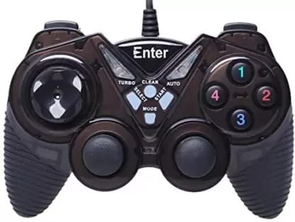 Enter Gamepad Wired USB PC Controll Dual Shock Supports Windows7/W8/W10 ...