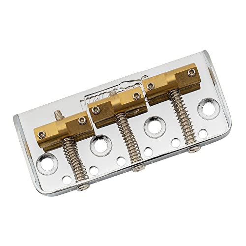 Wilkinson WTBS Short Telecaster Bridge Compensated Brass Saddles for ...