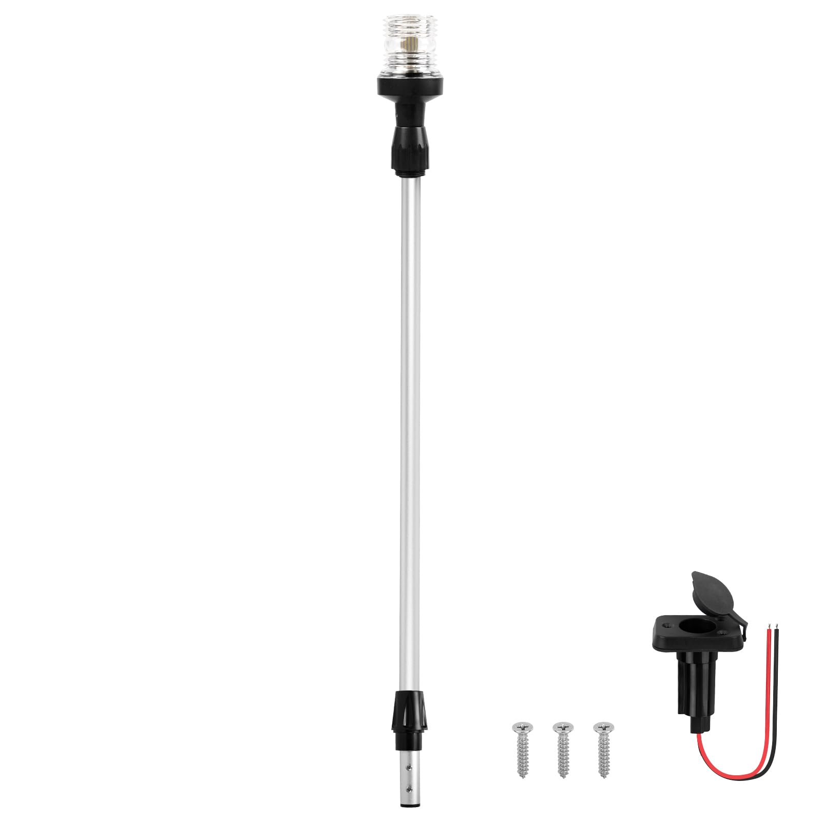 Snapklik.com : Obcursco Telescoping Pole Boat Stern Light