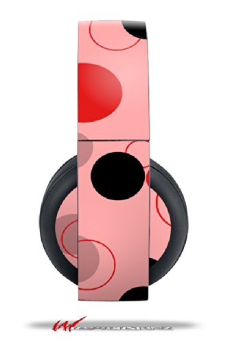 Amazon.com: Lots of Dots Red on Pink - Decal Style Vinyl Skin fits ...