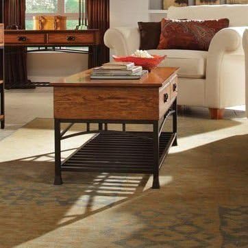 Amazon.com: Home Styles Modern Craftsman Coffee Table with Two Drawers ...