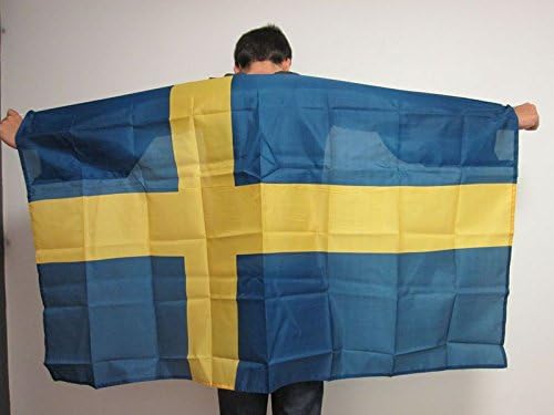 AZ FLAG Sweden BODY Flag 3′ x 5′ – Swedish CAPE FAN flags 90 x 150 cm ...