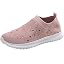 UK 7.5 Rhinestone Sneakers Wedges Trainers for Women Wide Fit Fashion ...