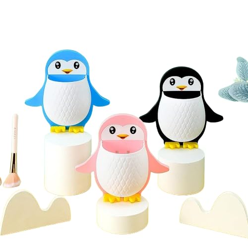 Cartoon Penguin Holder Corn Holder Wall Mounted Toothbrush Organizer ...