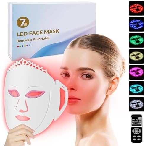 Amazon.com : Toponechoice Infrared Red Light Therapy for Face, 7 ...