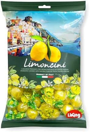 Amazon.com : Sanniti Limoncini Frizzanti Candy | Sparkling Candies with ...