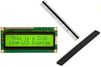 OLatus Combo of LCD 16x2 Alphanumeric Display with Pack of Male and ...