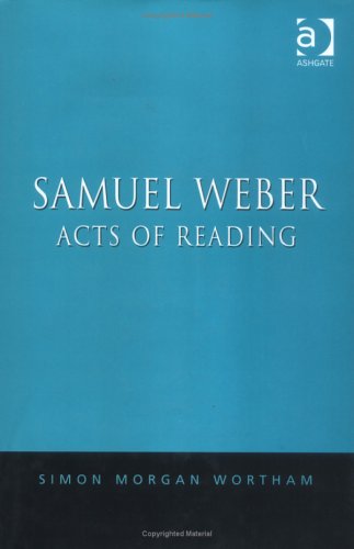 Buy Samuel Weber: Acts of Reading Book Online at Low Prices in India ...
