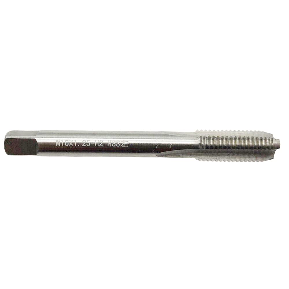 M10 x 1.25 Thread Tap LH Left Hand HSS M10 x 1.25mm Tap Straight Fluted ...