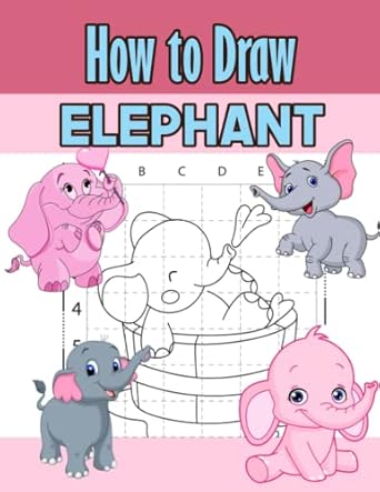 How to Draw Elephant: Easy Step-by-Step Drawing Elephant With Simple ...