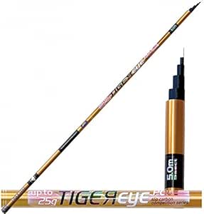 Lineaeffe 2517270 Fixed Carbon Rod High Module Tiger Eye, 7 m : Amazon ...