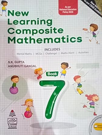 Amazon.in: Buy New Learning Composite Mathematics Class 7 By SK Gupta ...