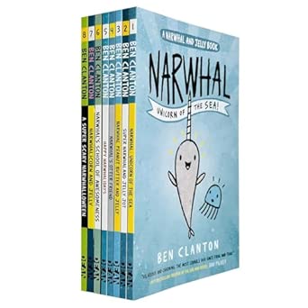 Narwhal and Jelly Series 8 Books Collection Set (Narwhal: Unicorn of ...