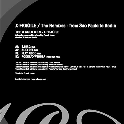 Amazon.com: X Fragile (Remixes) : The 3 Cold Men: Digital Music