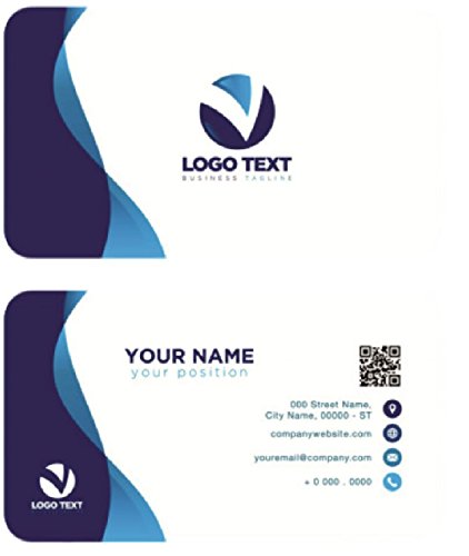 Generic Visiting Card Design-5,Pack of 100 : Amazon.in: Office Products