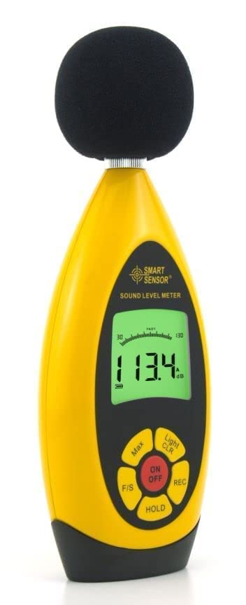 YFYIQI Digital Sound Level Tester Meter Decibel Monitor Noise Gauge ...