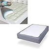 Amazon.com: Box Spring Cover Queen Size, Alternates for Bed Skirt ...