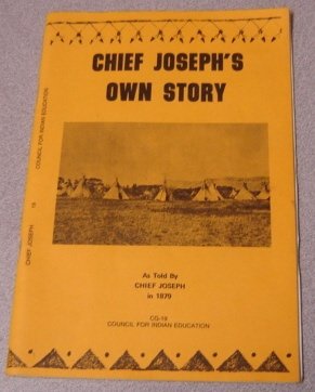 Chief Joseph's Own Story: unknown author: Amazon.com: Books