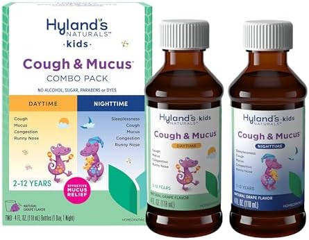 Amazon.com: Mommy's Bliss Organic Baby Cough Syrup & Mucus Relief, Day ...