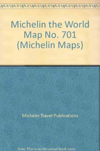 Michelin The World: English Edition (MAP): Michelin Travel Publications ...
