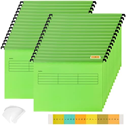 FUNSUEI 30 PCS A4 Suspension Files, Hanging File Folders, Filing ...