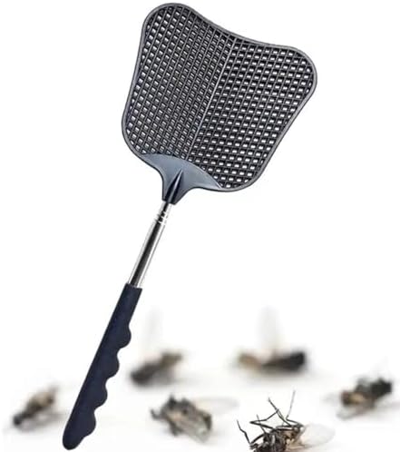 Telescopic Fly Swatters,Heavy Duty Plastic Fly Swatter,Telescopic Fly ...
