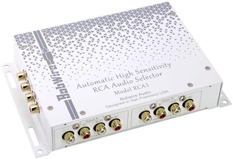 Amazon.com: Automatic RCA Audio Selector by BobWire, Model RCA1 ...
