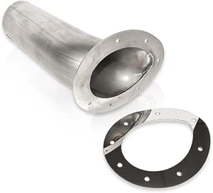 Amazon.com: ST2811 3 in. Inlet Teardrop Style Through Body Exhaust Tip ...
