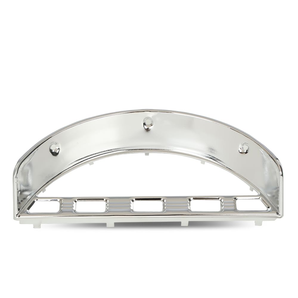 Snapklik.com : CHEDA Dash Instrument Bezel Chrome Compatible