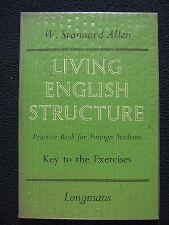 LIVING ENGLISH STRUCTURE: Amazon.co.uk: Books