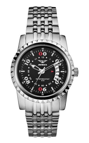 Avirex Men's RX75009G2 Three Hand Date Watch : Amazon.in: Fashion