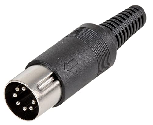 PRO SIGNAL PS11540 7 Pin Mini DIN Plug, Pack of 10 – BigaMart