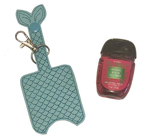 Amazon.com: Mermaid Hand Sanitizer and/or Lip Balm Holder : Handmade ...