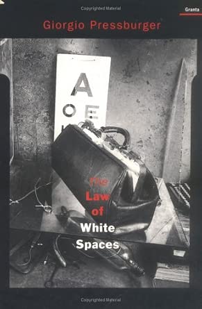 Law of White Spaces: Giorgio Pressburger, Piers Spence: 9781862071360 ...