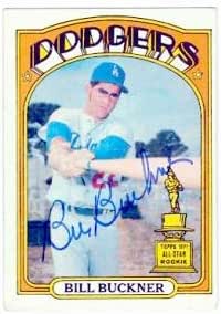 Bill Buckner autographed Baseball Card (Los Angeles Dodgers) 1972 Topps ...